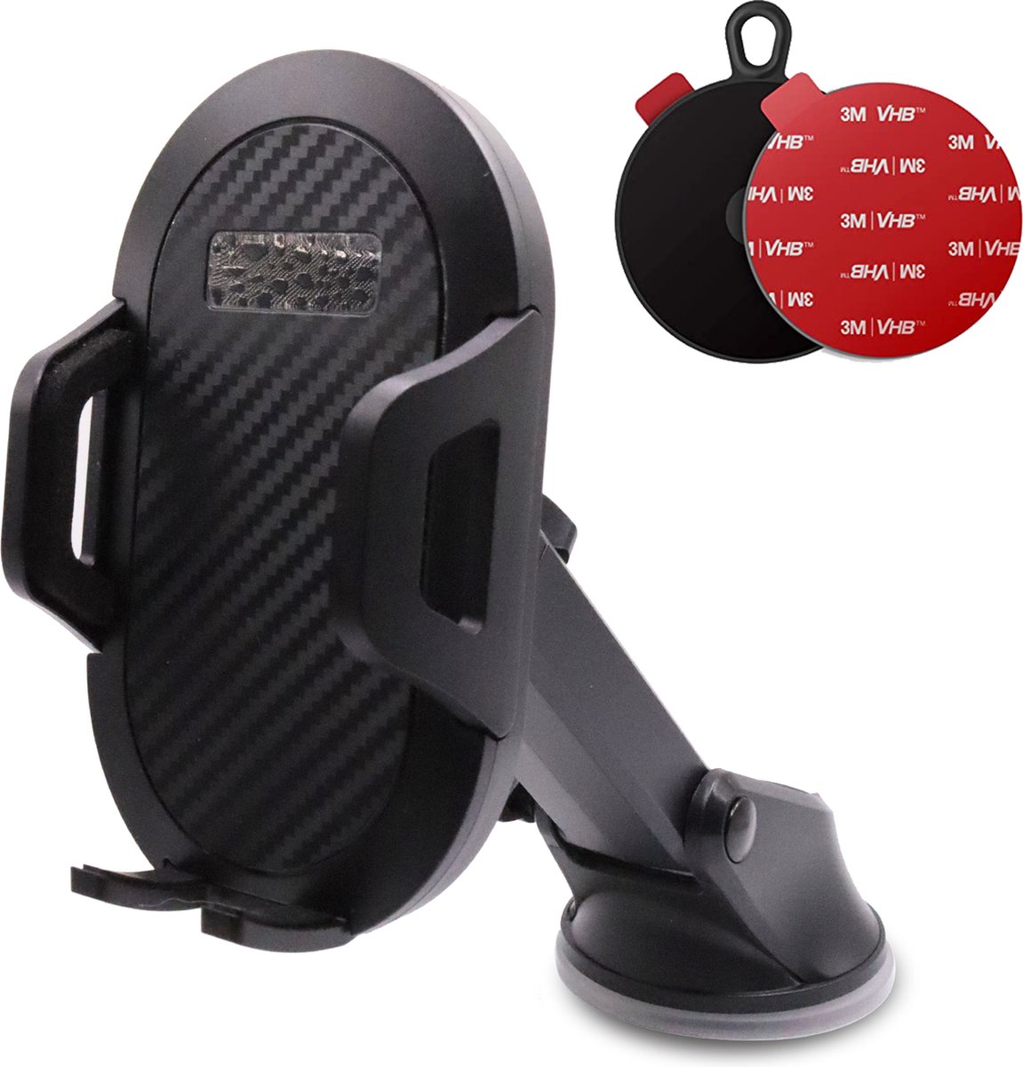 Telefoonhouder auto zuignap - Telefoonhouder auto dashboard - Alphablue ...