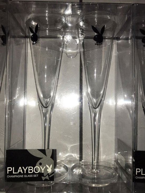 Playboy 2 champagne glazen | bol.com