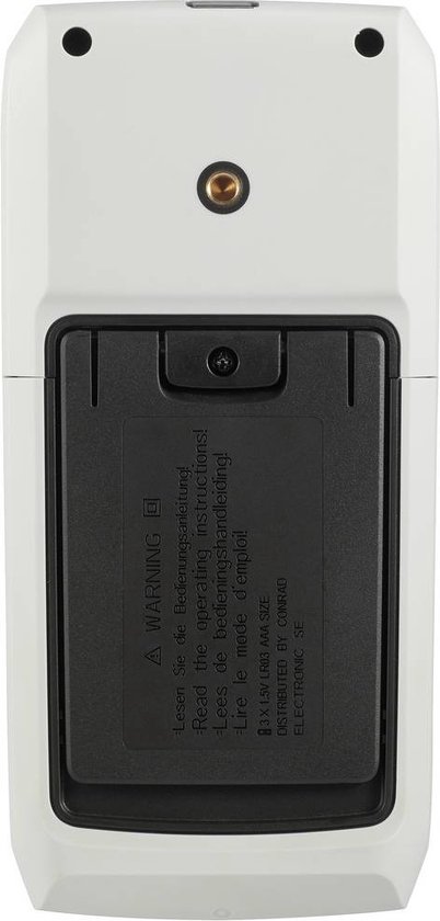 VOLTCRAFT VC252 Multimeter Digitaal CAT III 600 V Weergave (counts): 4000 | bol.com