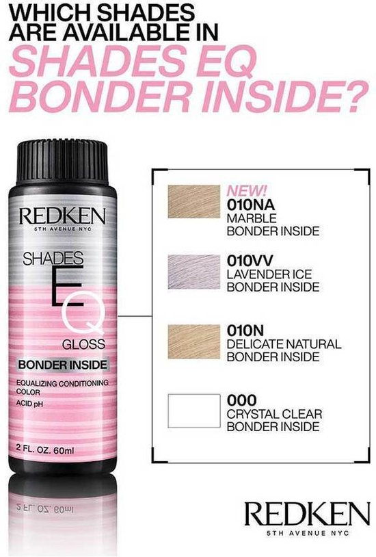 Redken - Shades EQ - Demi Permanent Hair Color - Bonder Inside - 60 ml ...