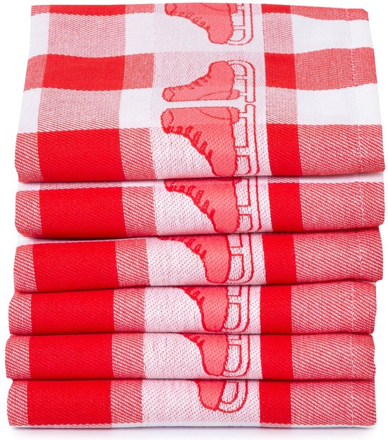 Twentse Damast Keuken Handdoeken - Hollandse Designs - Katoen ...