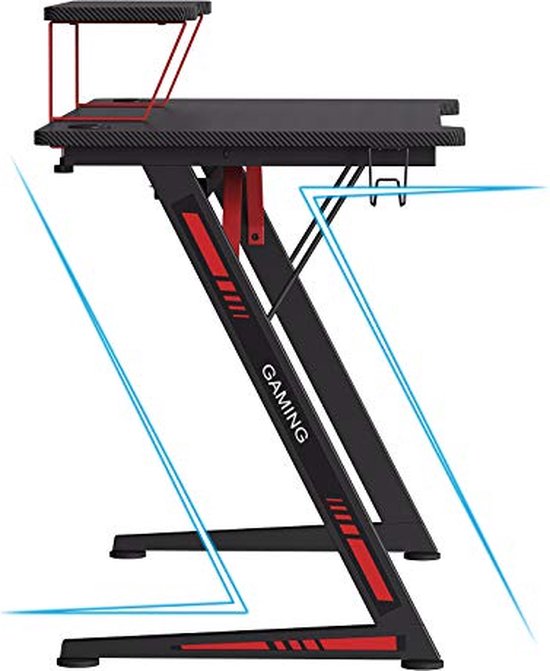 Gaming Bureau - Gametafel - Bureau - Met Monitorstandaard - Gamedesk ...