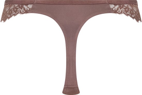 Hunkemöller Dames Lingerie String Daisy - Bruin - maat L | bol.com