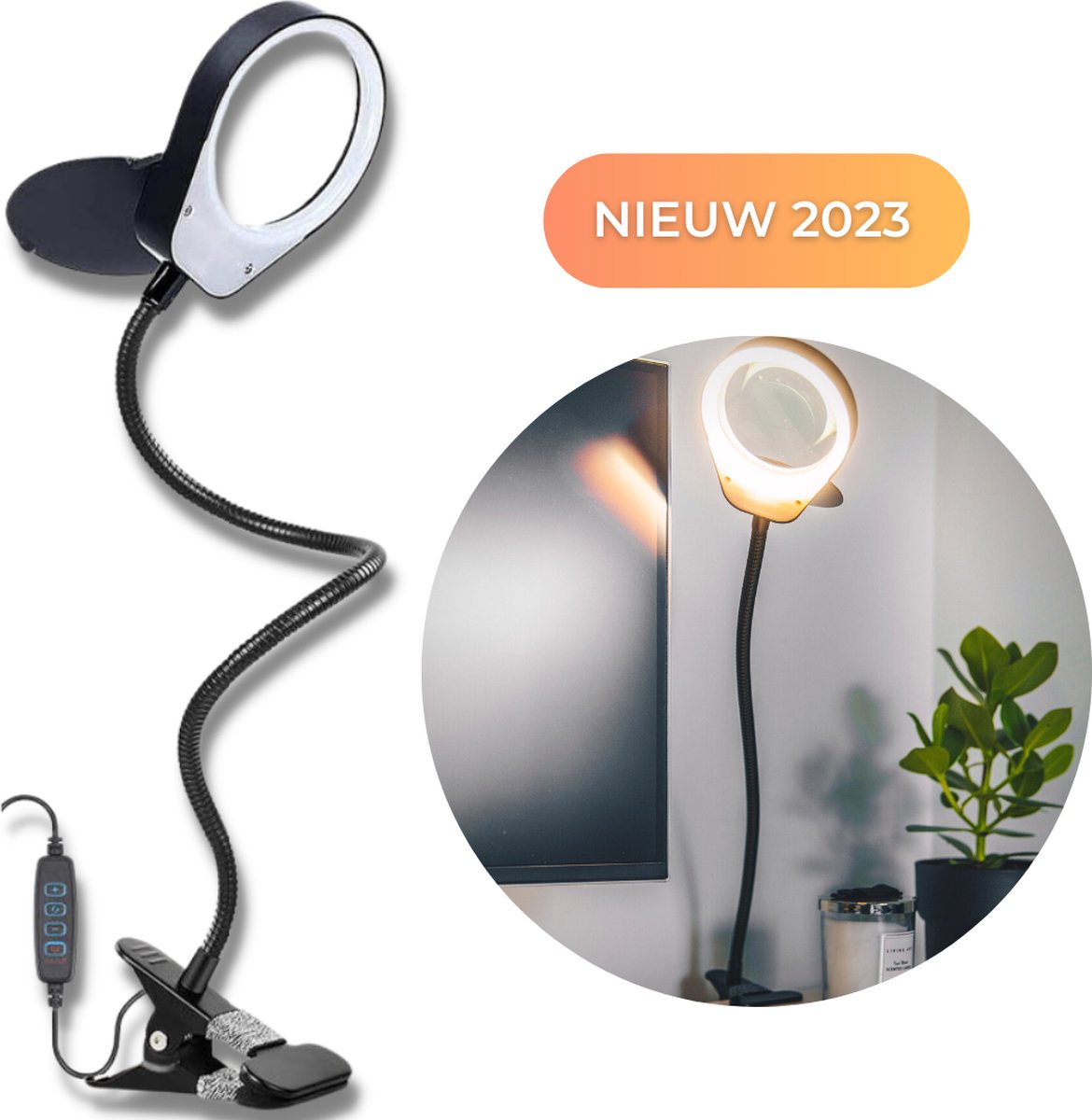 Loeplamp LED Verlichting - Vergrootglas met Verlichting - LED Loeplamp ...