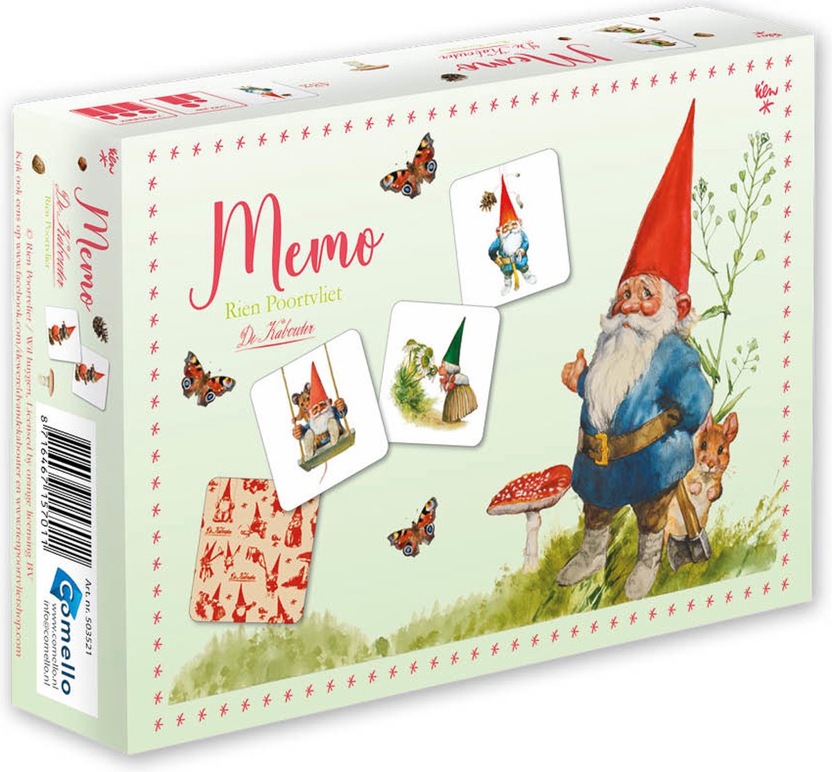 Rien Poortvliet - Kabouter - Memo spel | Games | bol.com