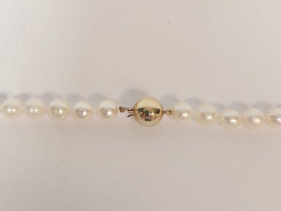 Parel collier – Akoya - 14 karaat – ketting – uitverkoop Juwelier ...