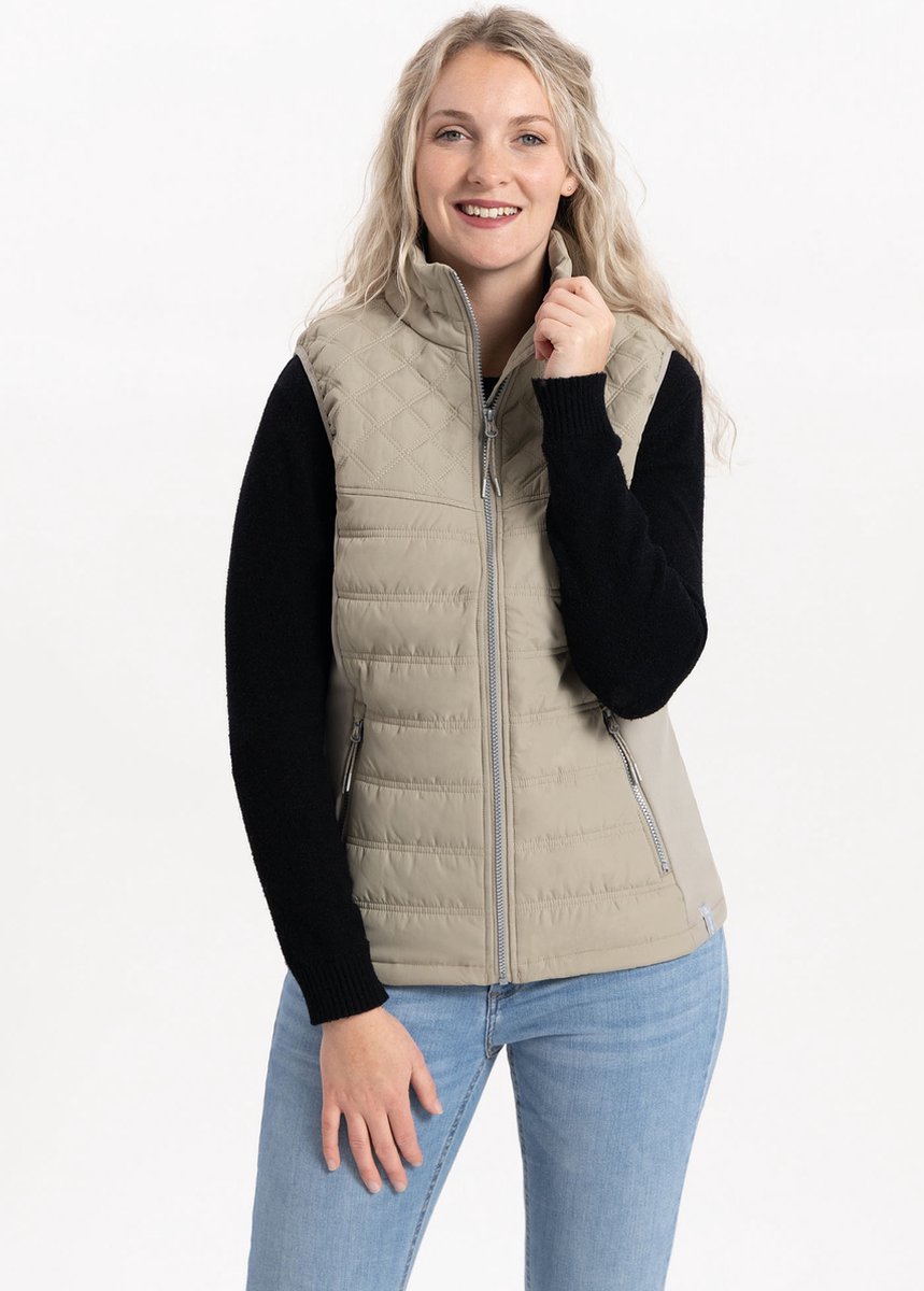 Kjelvik Patricia Bodywarmer Dames - Maat 40 | bol