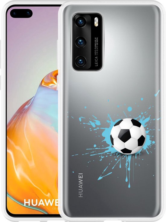 Hoesje geschikt voor Huawei P40 Soccer Ball | bol