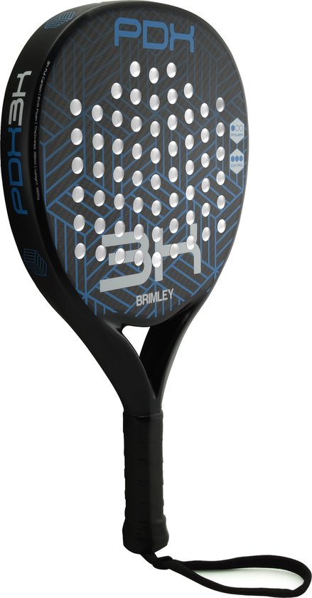 Brimley PDX3K Padel racket - 3K Carbon - Inclusief draagtas | bol.com