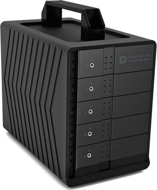 Oyen Digital 90TB Fortis 5C 5-Bay USB-C Drive Array (5FU3-C-90T) | bol.com