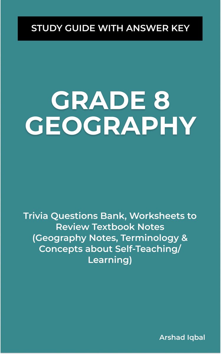 Geography Notes, Terminology & Concepts about Self-Teaching/Learning ...