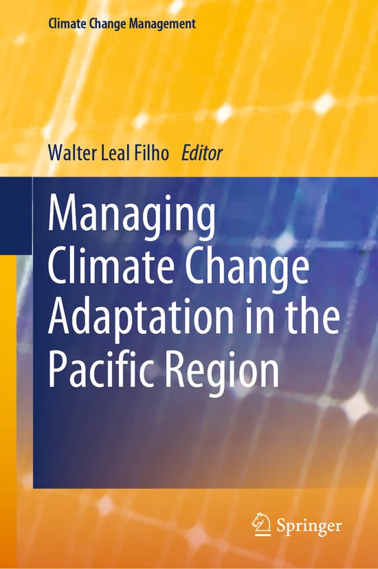 Climate Change Management- Managing Climate Change Adaptation in the ...