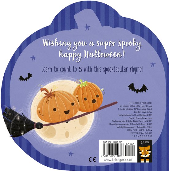 Five Spooky Pumpkins | 9781788814874 | Boeken | bol.com