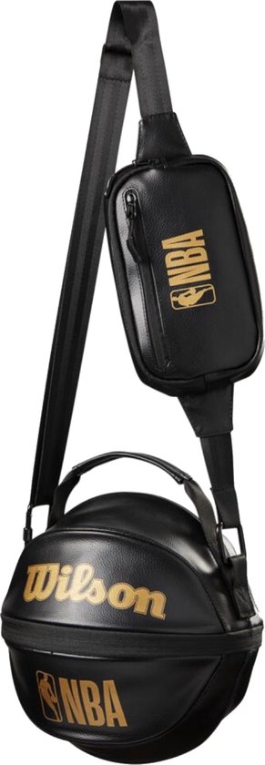 Wilson NBA 3in1 Basketball Carry Bag, Unisex, Zwart, Sachet, maat: One ...