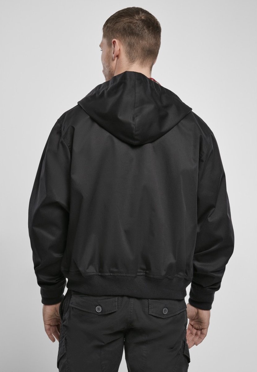 Brandit Bomber jacket -M- Hooded Lord Canterbury Zwart | bol.com