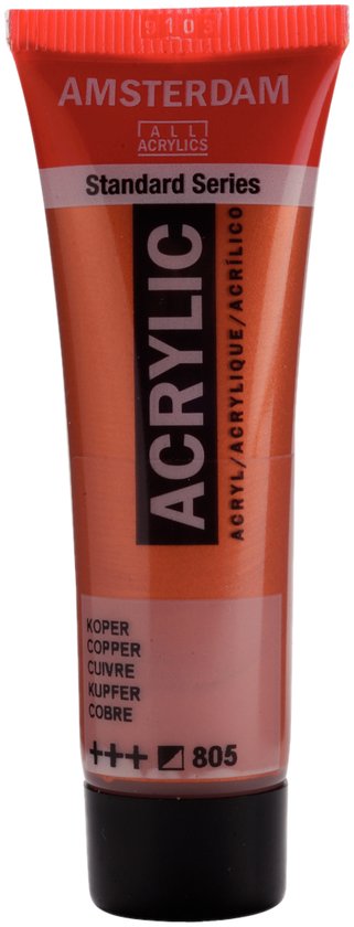 Verf - Acryl - 805 - Koper - Amsterdam - 20ml | bol