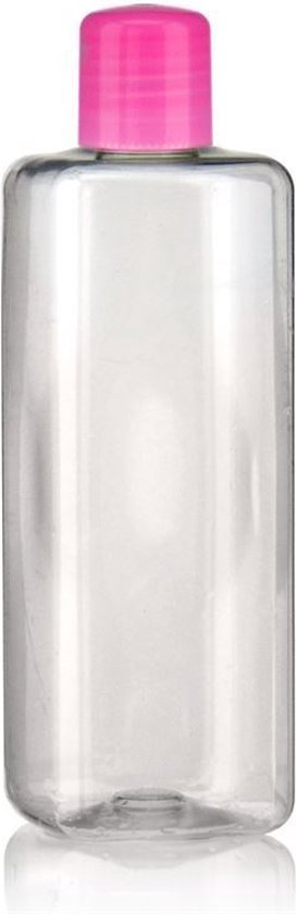 10 stuks - 300ml PET-fles "Karl" roze met doseerkop | bol.com