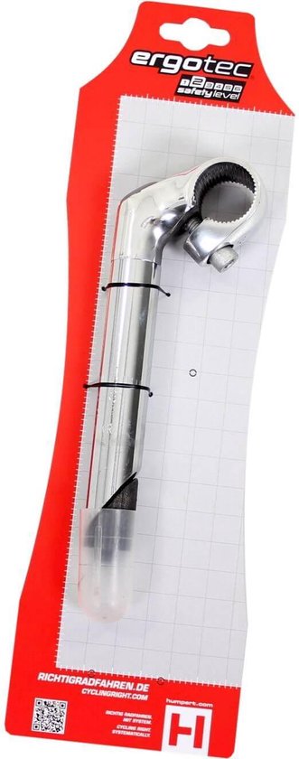 Ergotec stuurpen Cat 22.2/150 alu/chroom | bol