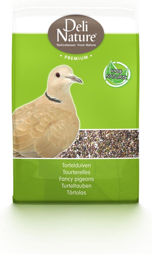 4x Deli Nature Premium Tortelduif 4 kg | bol