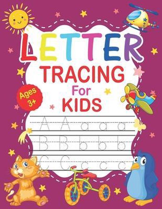 Letter Tracing For Kids Ages 3+: A Magical Sight Words and Activity ...