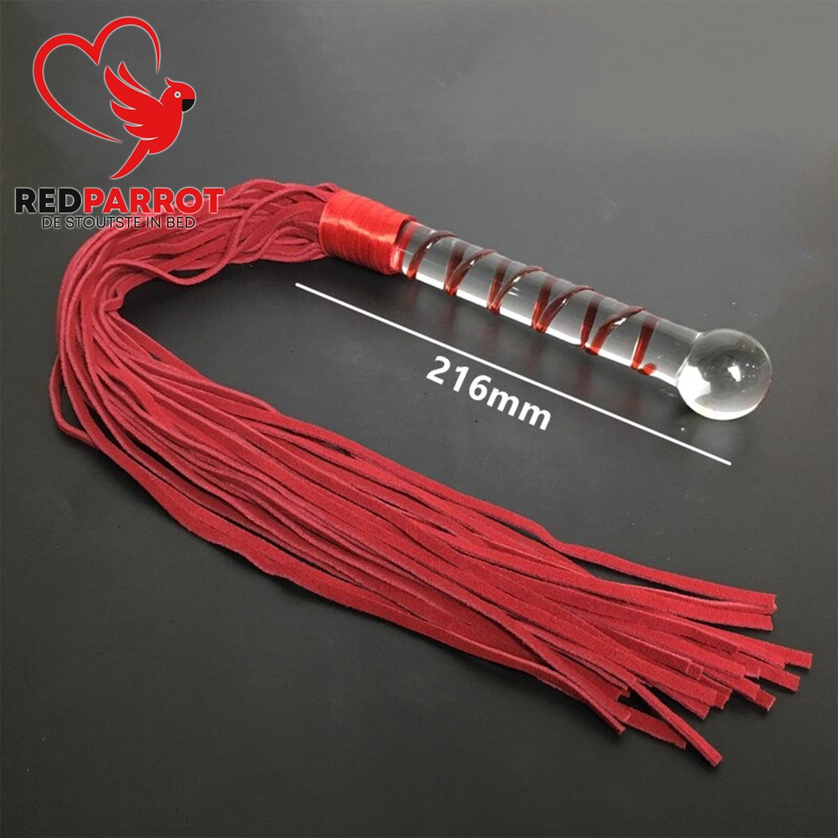 Fouetter avec un gode | Fouet sexuel | SM | 2 en 1 | Version de luxe ...