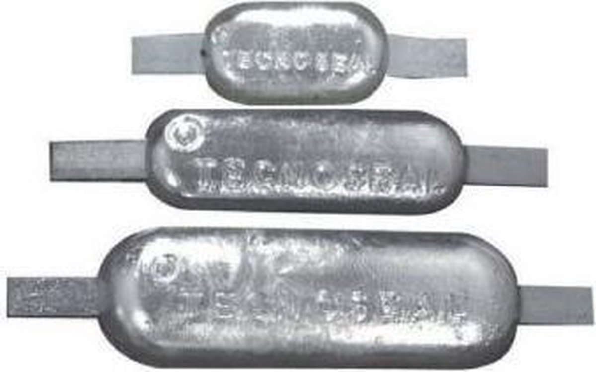 Zink anode met RVS strip 1kg (TEN00301) | bol.com