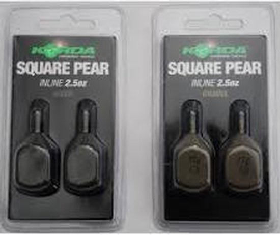Korda Square Pear Inline | Karperlood | 70g | 2 stuks | bol.com