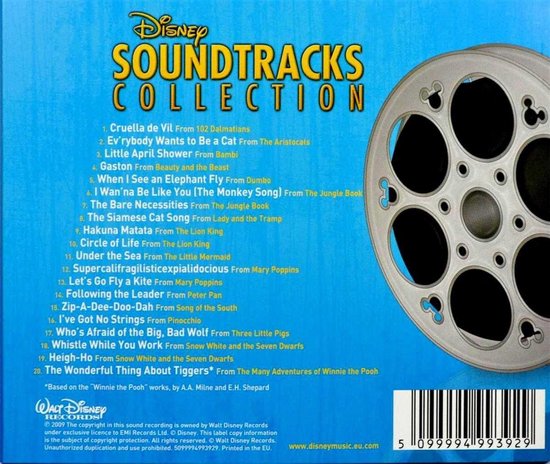 Various Artists - Disney Soundtracks Collection (CD), various artists ...