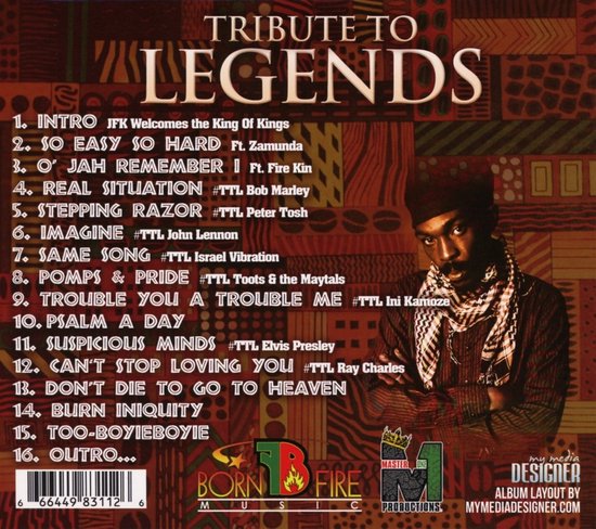 Anthony B - Tribute To Legends (CD), Anthony B | Muziek | bol
