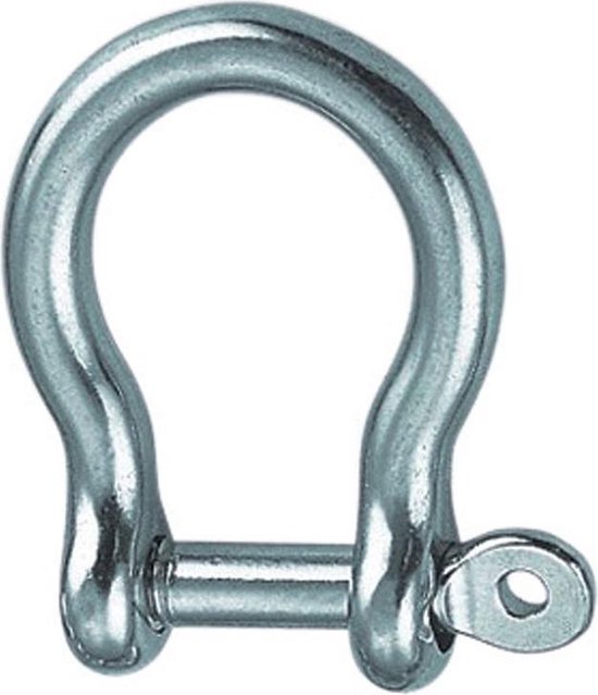 Harpsluiting met onverliesbare pen - 6 mm - RVS-316 | bol