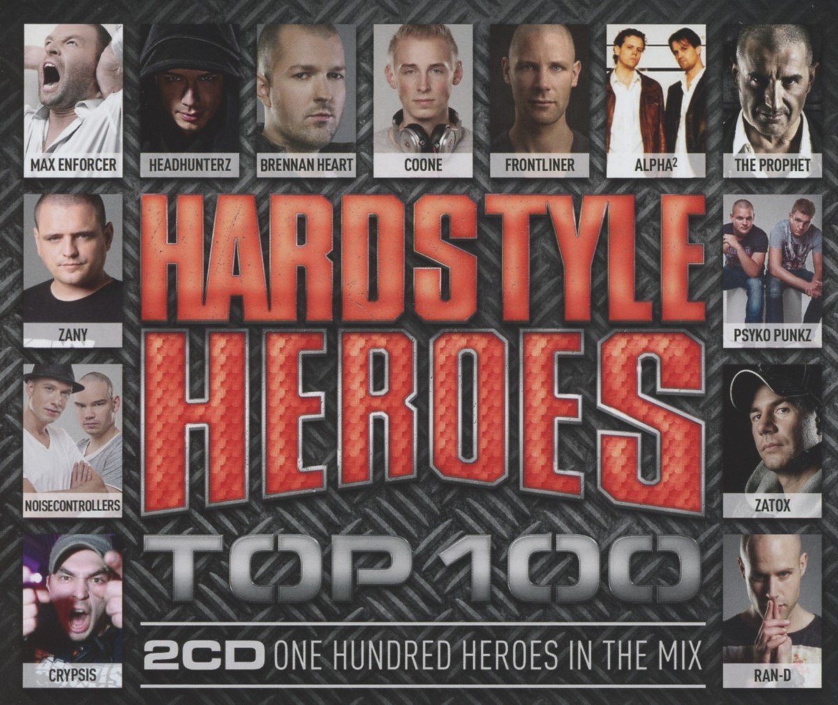 Various Artists - Hardstyle Heroes Top 100 (2 CD), various artists | CD ...