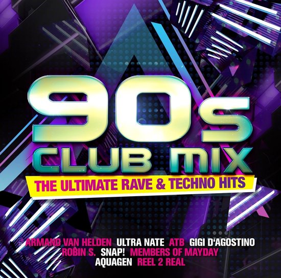 Various Artists - 90'S Club Mix - The Ultimative Rave & Techno Hits (2 ...