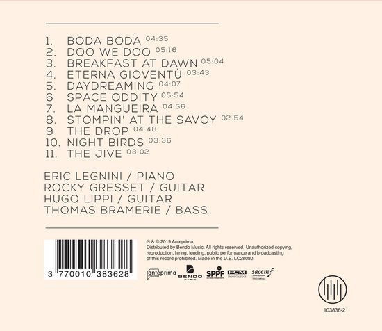 Eric Legnini - Six Strings Under (CD), Hugo Lippi | Muziek | bol