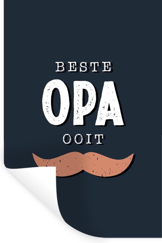 Muurstickers - Sticker Folie - Quote - Vaderdag kado - Opa - Beste opa ...