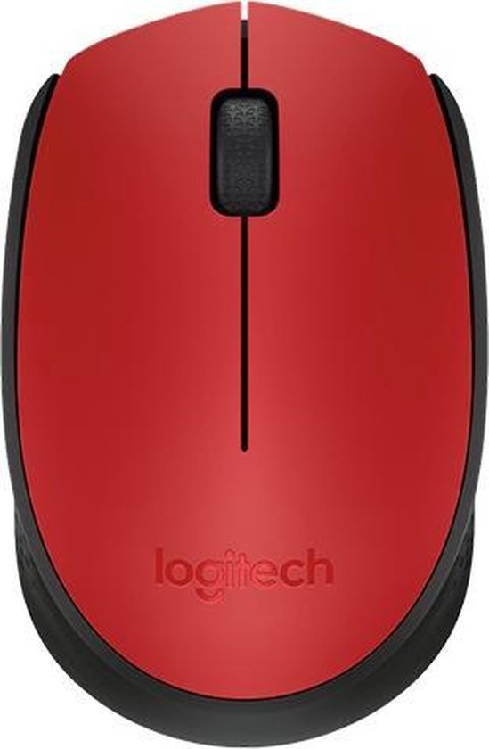 Logitech M171 - Draadloze Muis - Rood | bol.com
