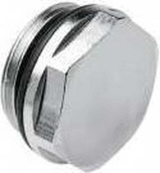 Bonfix - Radiator blindstop - verchroomd - 3 -4" - bu.dr. - met EPDM O ...