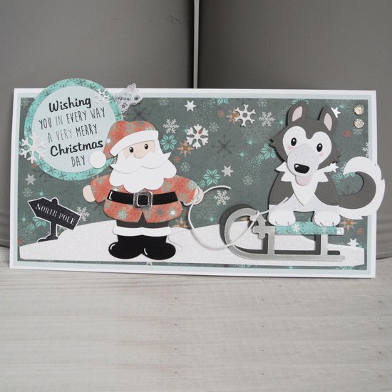 Marianne Design Collectables - snij- embosstencil - Eline's Slee en sneeuw | bol