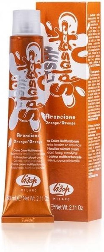 Lisap Splasher haarkleuring Oranje 60 ml | bol