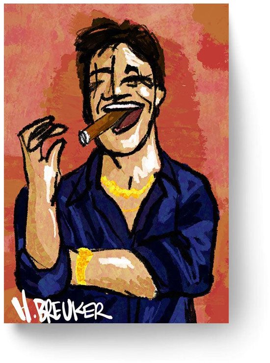 Cigar Scarface - Meerdere kleuren - Plexiglas 120 x 180 | bol