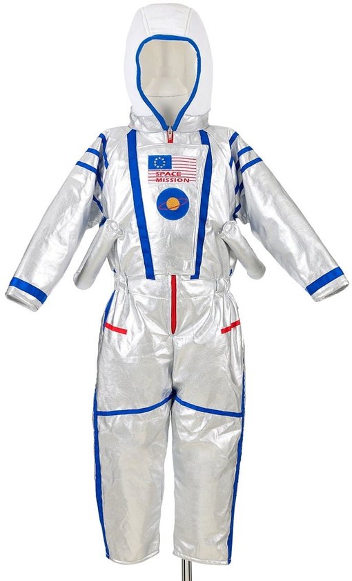 Konges Sløjd Souza Spaceman pak - Astronautenpak voor kinderen - Zilver ...