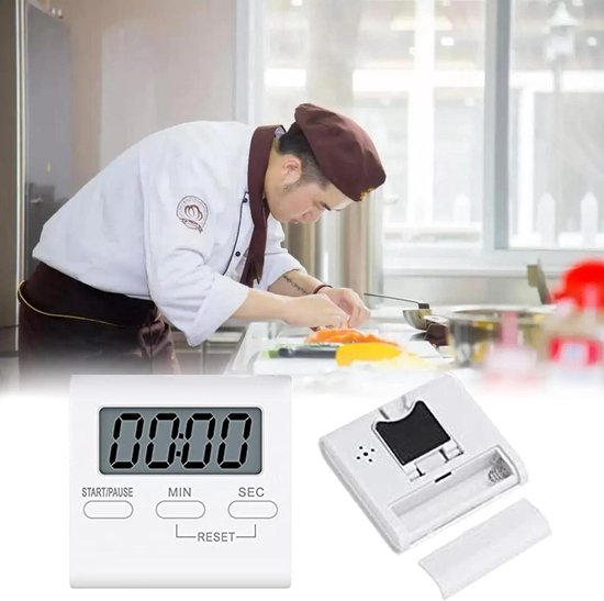 Digitale Keuken Timers - Magnetische Countdown Timer - Luid Alarm - 2 ...