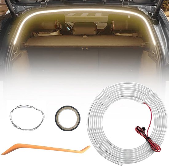2m Wit LED Trunk Light Strip met Dynamisch Effect voor Auto ...