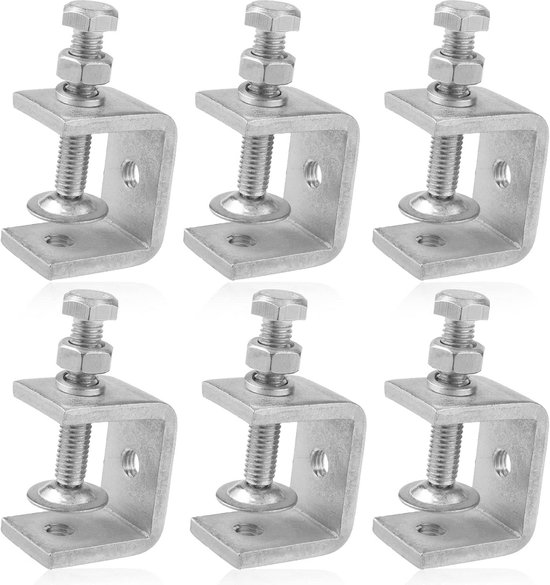 Mini C-klemmen 6 stuks 1 inch 304 roestvrijstaal voor houtbewerking en ...