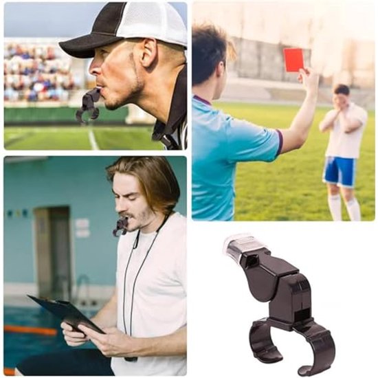 2 STKS Fluitjes Sport Vingergreep Fluitje Luid Crisp Fluitje Tand Guard ...