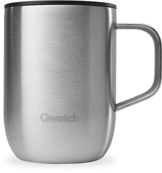 Qwetch - Isothermische mok - Roestvrij staal - 350ml | bol