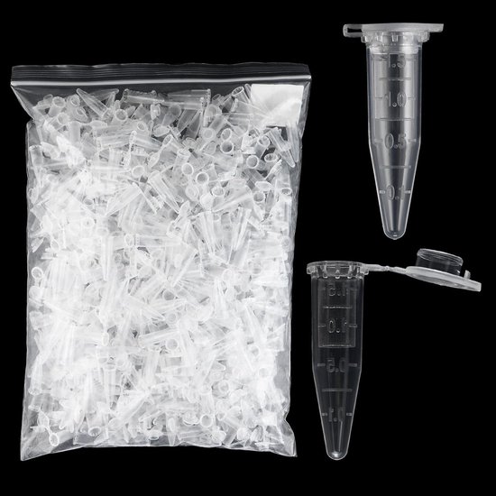 Centrifuge tubes - 2 ml - reaction vessels - fabric capsules - sample ...