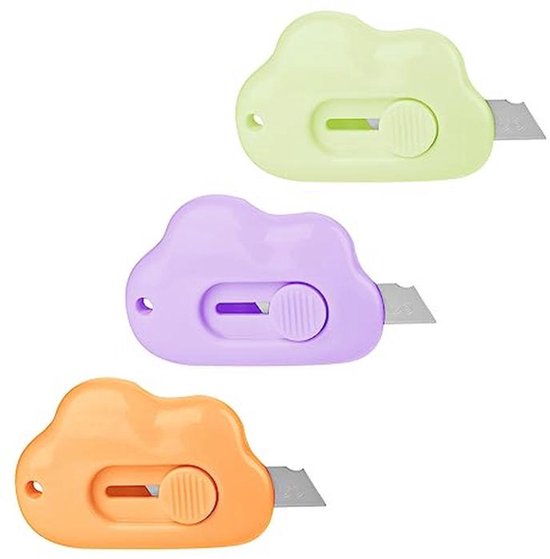 3 stuks universele mini cuttermessen voor papier, karton en doos | bol