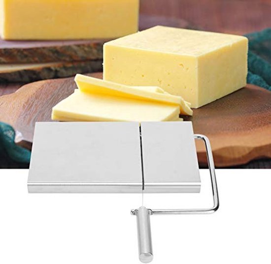 Cheese Cutting Board With Guillotine, Household Stainless Steel Cheese Ham Butter... | bol