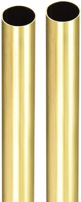 Provento - Messing Ronde Buis H65, Koperen Pijp 100mm Lengte, 8mm ...