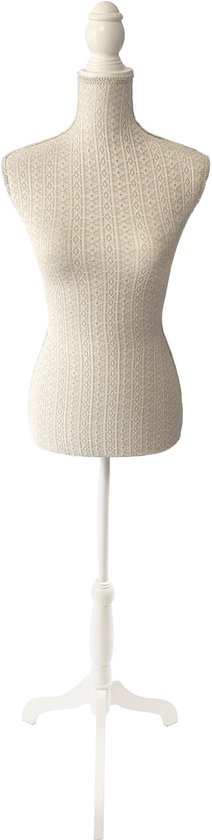 Paspop dames - verstelbaar 130-167 cm - maat 36/38 | bol